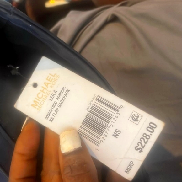 Michael Kors | Bags | Michael Kors Book Bagpurse Navy Blue Small Cute ...